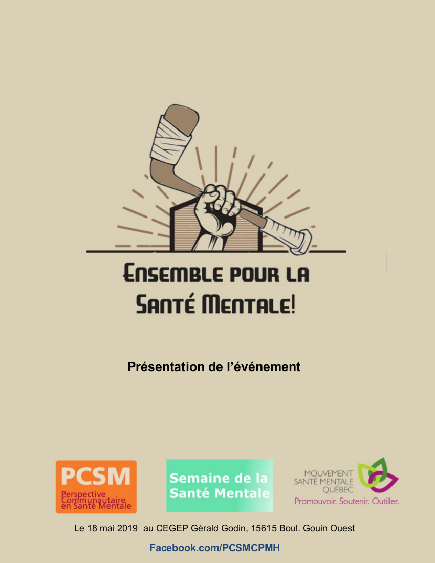 Ensemble pour la santé mentale | PCSM-CPMH